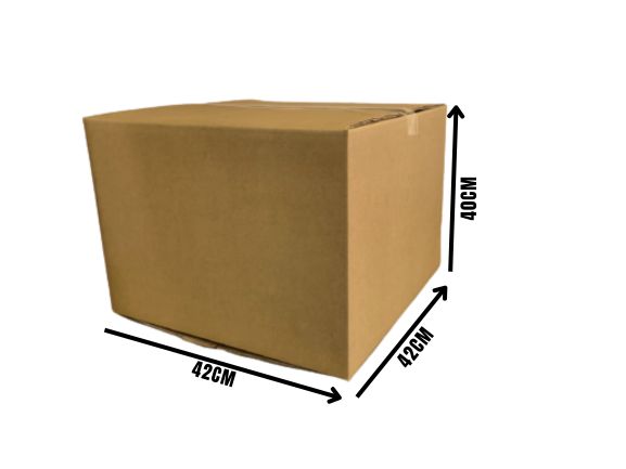 New Carton Box : 42cm(L) x 42cm(W) x 40cm(H)| cartonbox.sg