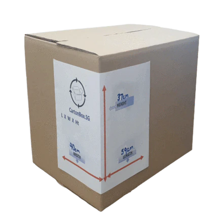 💥Moving/Shipping Carton Boxes - 59cm x 40cm x 37cm (🔖Pack of 25) | 🎉Fr ...