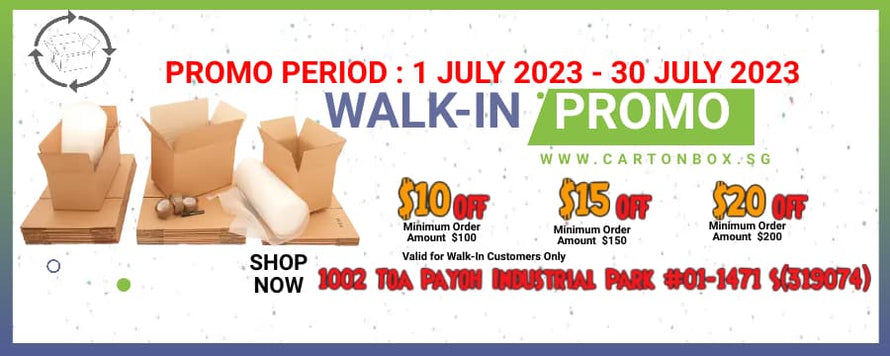 Once Used Corrugated Carton Boxes ♻️| cartonbox.sg
