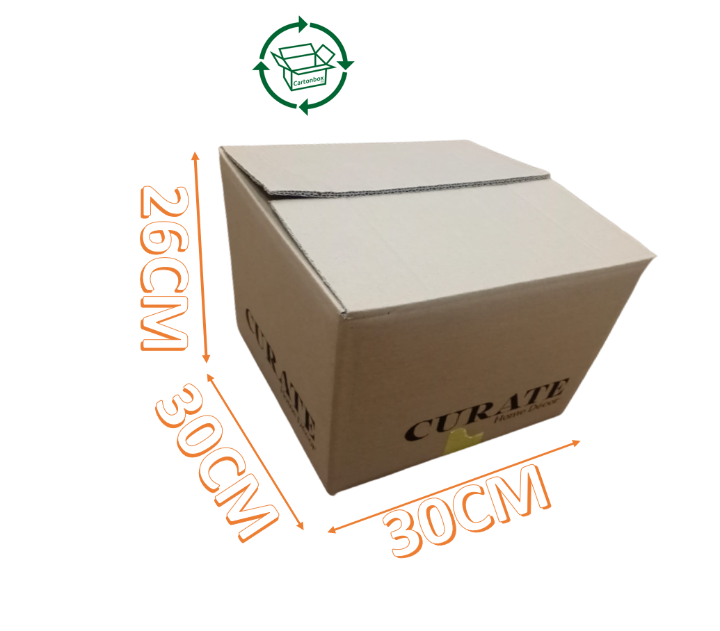 Once Used Carton Box : 30cm(L) x 30cm(W) x 26cm(H)| cartonbox.sg