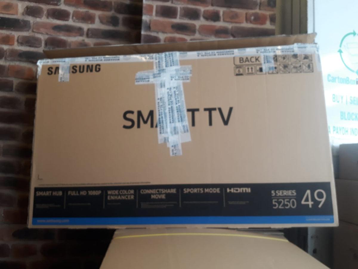 48"Inch Samsung Used Tv Carton Box| cartonbox.sg