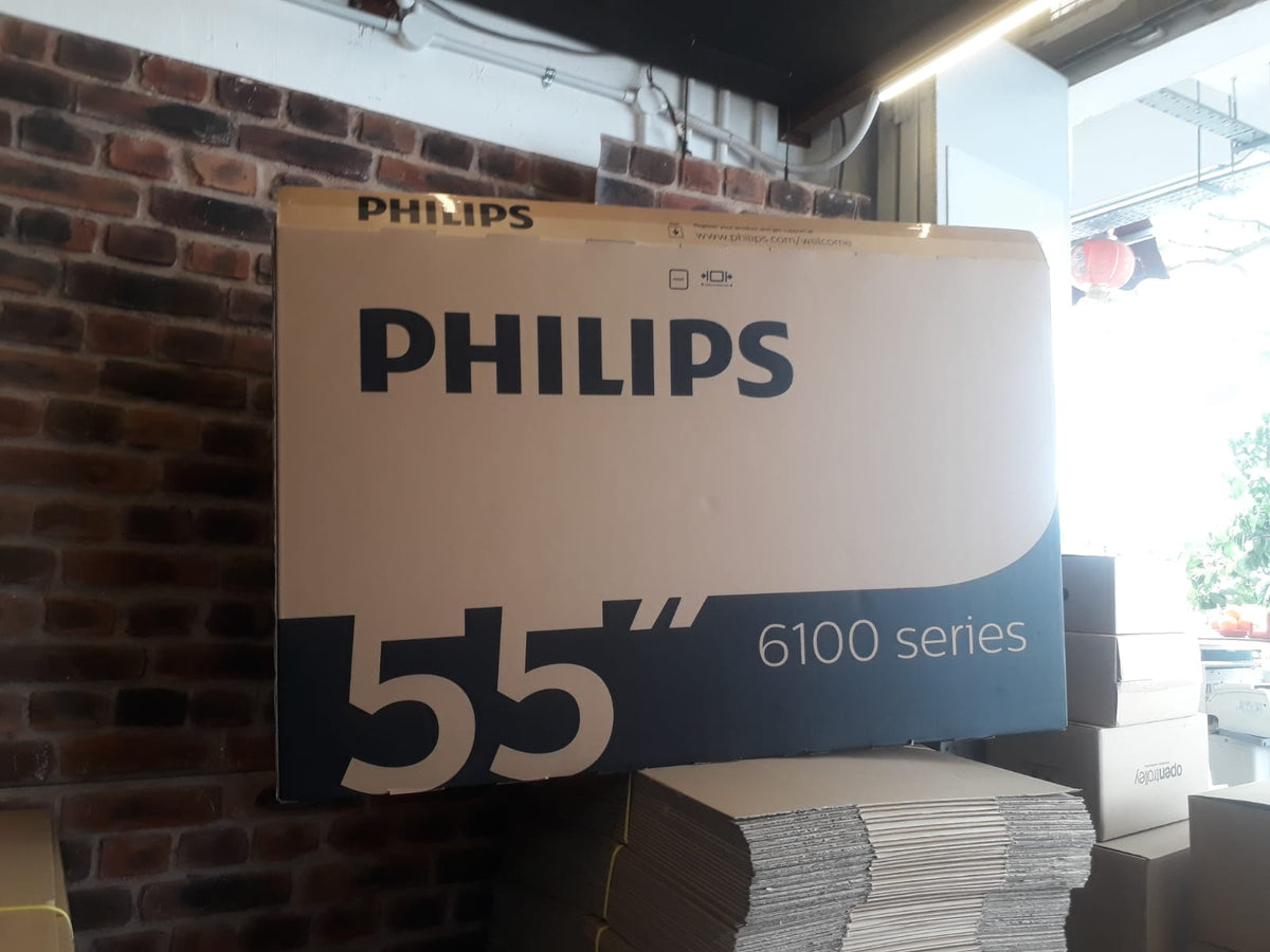 55 Inch Philips LED Used TV Carton Box| cartonbox.sg