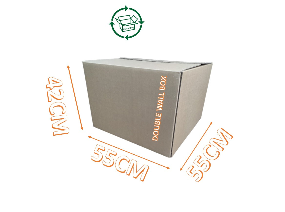 New Carton Box : 55cm(L) x 55cm(W) x 42cm(H)| cartonbox.sg