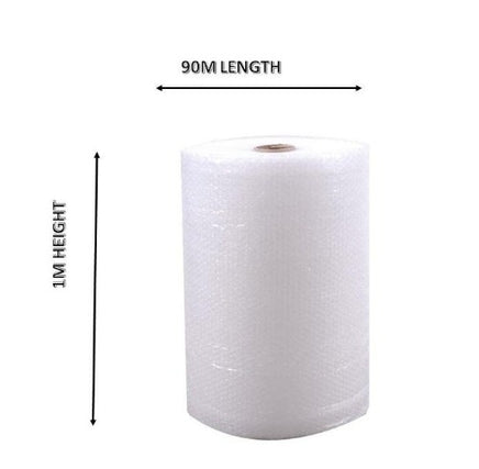 Bubble Wrap Roll (Size : 90m x 1m)| cartonbox.sg