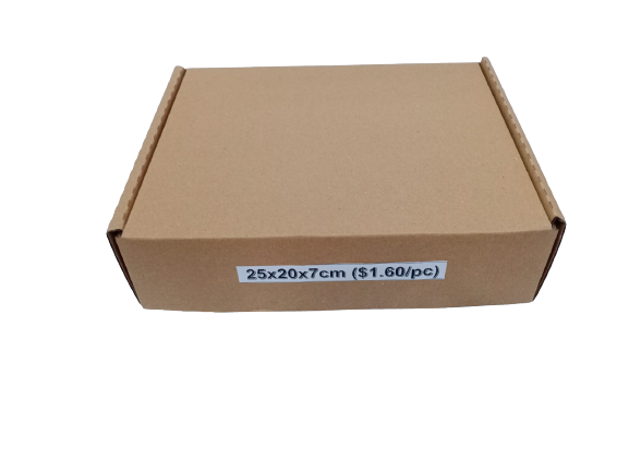 Die Cut Carton Box 25cmx20cmx7cm| cartonbox.sg
