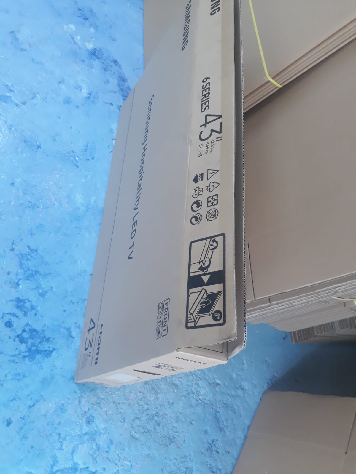 43 Inch Samsung LED Used TV Carton Box| cartonbox.sg